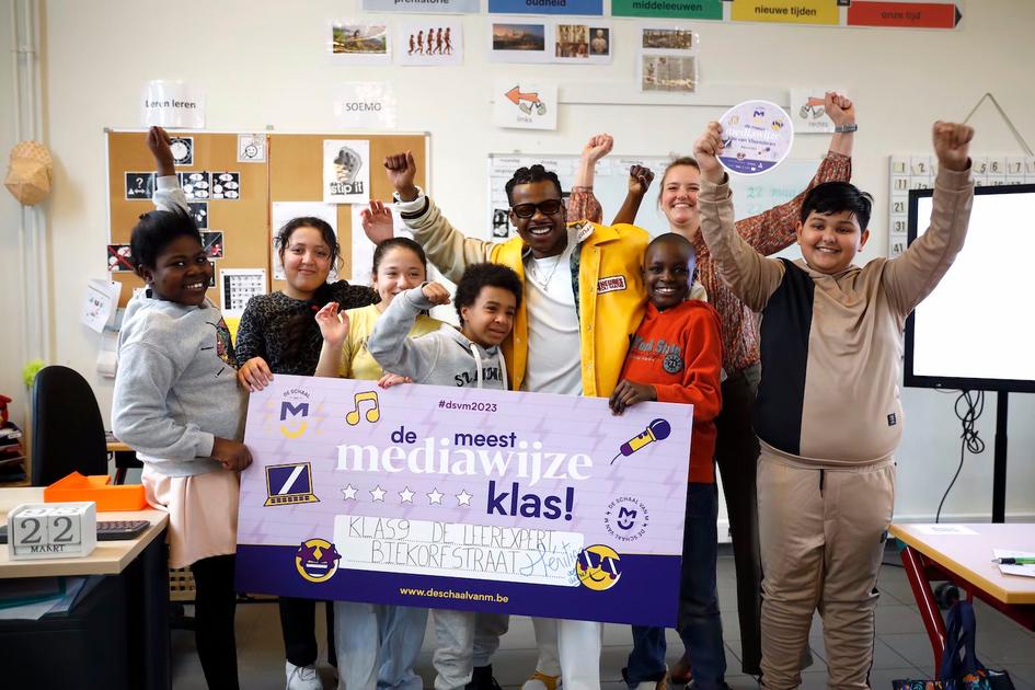 Klas 9 is de meest mediawijze klas van Vlaanderen | DNS Belgium